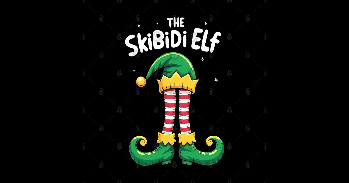 The Skibidi Elf Christmas Meme Holiday Family - Elf Family Christmas ...