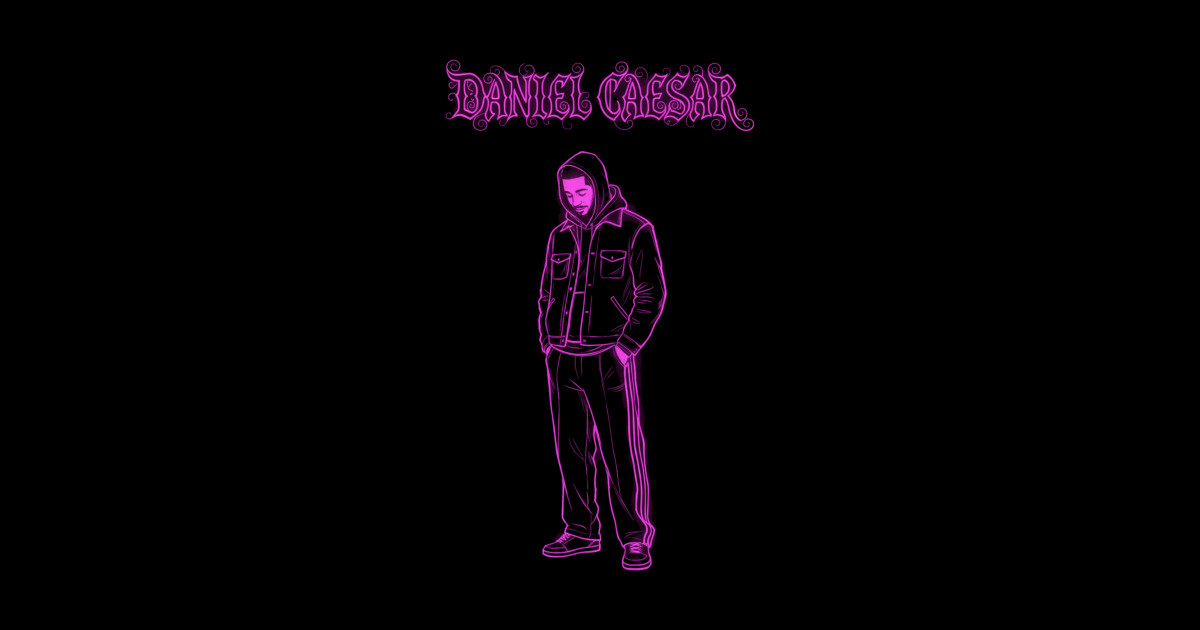 Daniel Caesar - Daniel Caesar - Sticker | TeePublic