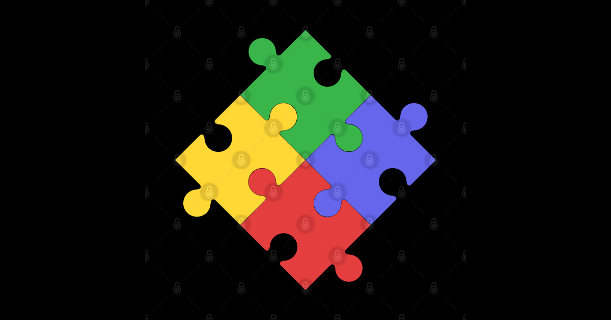 Puzzles - Puzzle - Sticker | TeePublic