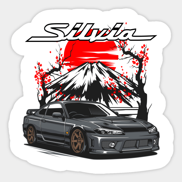 Silvia S15 - Silvia S15 - Sticker | TeePublic