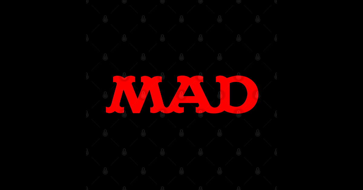 Vintage Mad Magazine - Mad Magazine - Sticker | TeePublic