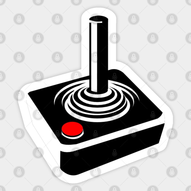 Old School Game Controller - Game Controller - Sticker | TeePublic