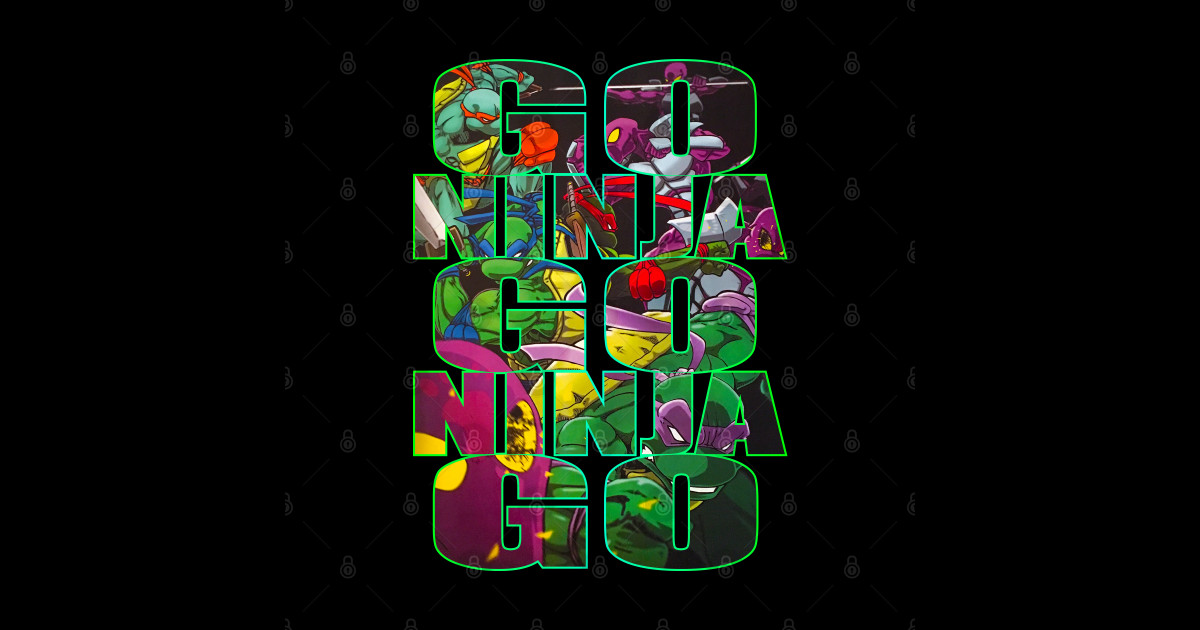 TMNT: Go Ninja Go Ninja Go - Ninja Turtles - Posters and Art Prints ...