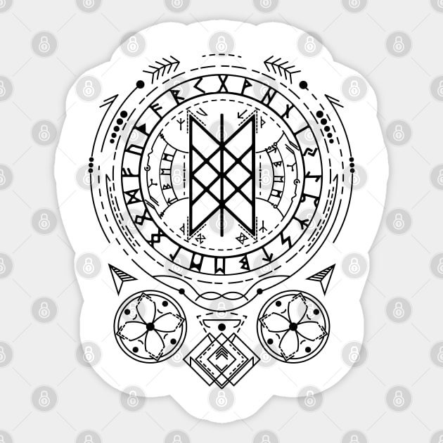 Web of Wyrd | Norse Pagan Symbol - Web Of Wyrd The Matrix Of Fate ...