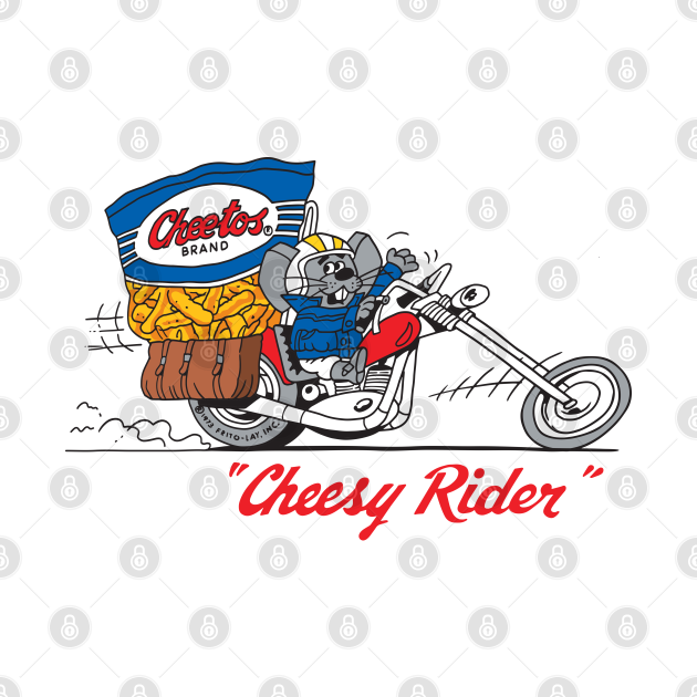 Cheetos - Cheesy Rider - Cheetos - T-Shirt | TeePublic