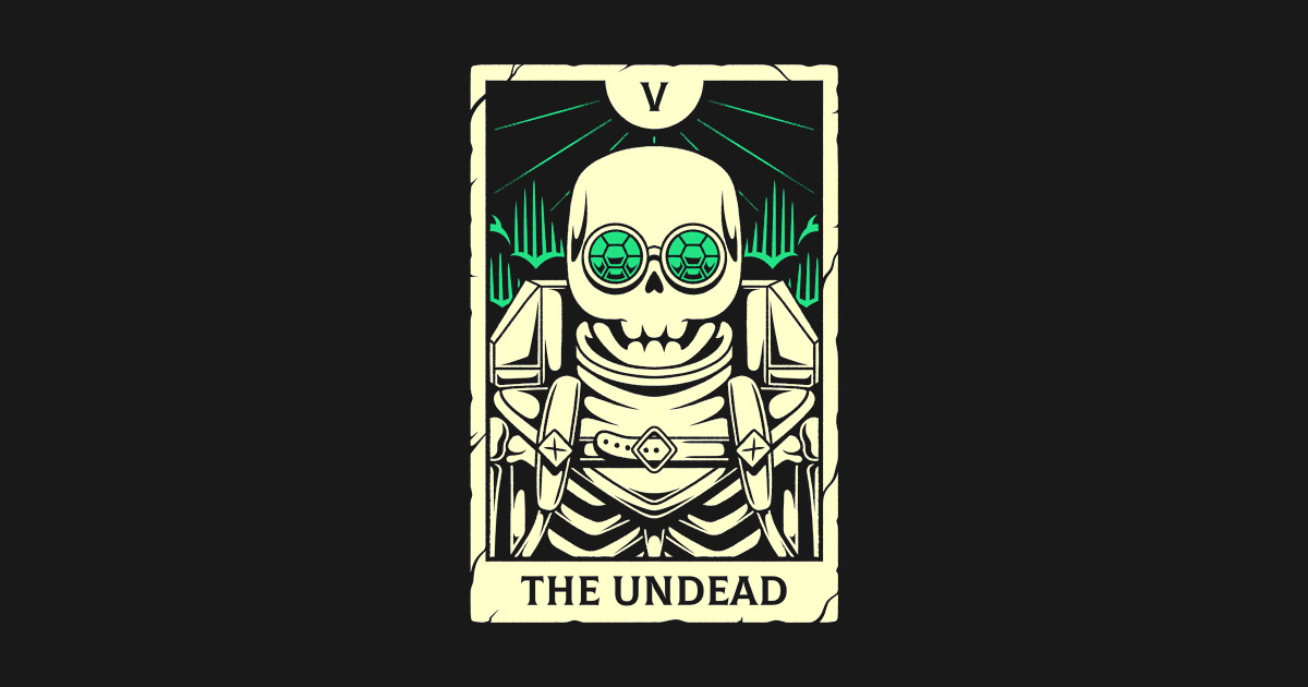 The Undead Tarot Card - Dragon Age Veilguard - T-Shirt | TeePublic