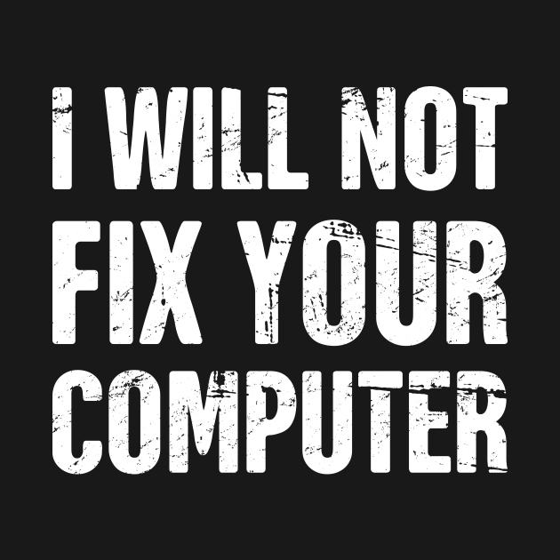 Funny Tech Support IT Design - Tech Support - Tapestry | TeePublic