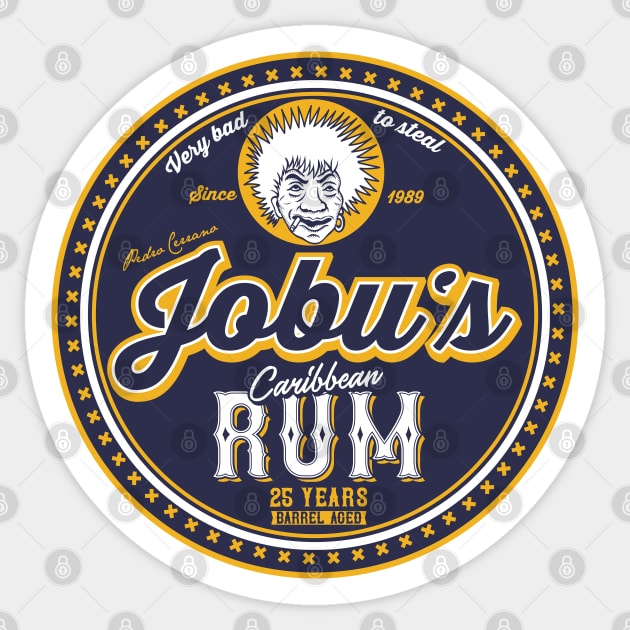 Jobu's Rum parody - 80s Movies - Sticker | TeePublic