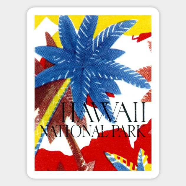 Hawaii National Park - Hawaii - Sticker | TeePublic