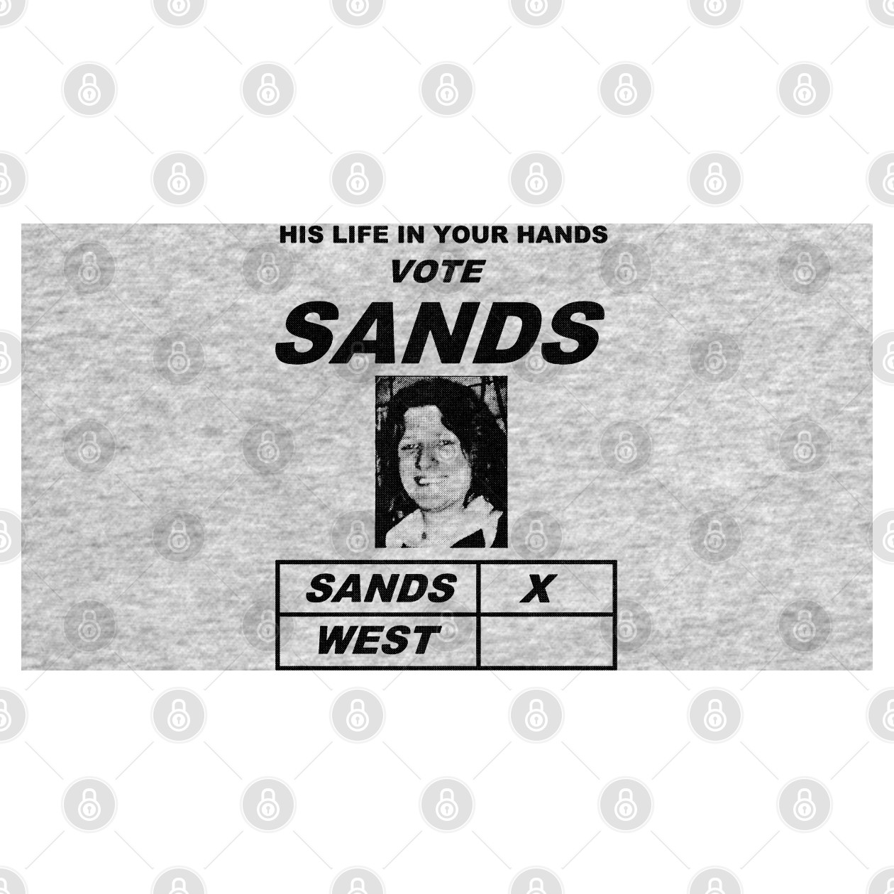 Vote Bobby Sands! - Bobby Sands - T-Shirt | TeePublic