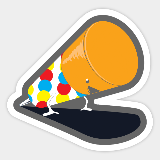 Push-Ups - Ice Cream - Sticker | TeePublic