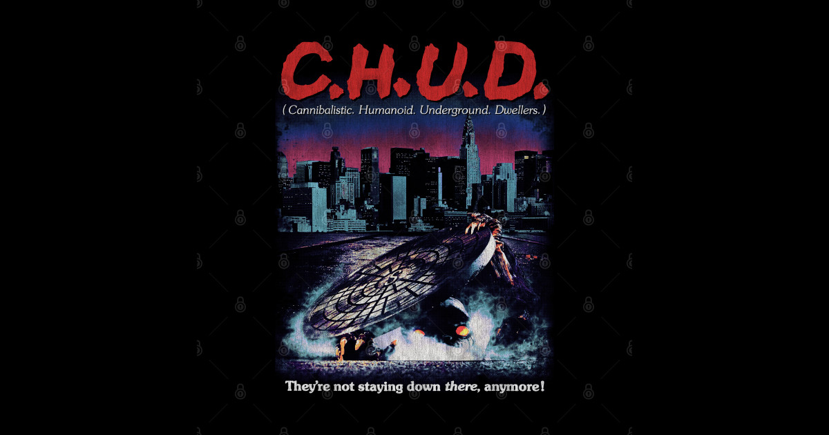Chud, Horror Classic, 80 movies - Chud - Sticker | TeePublic