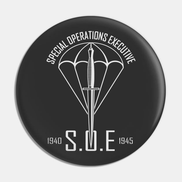 WW2 SOE Special Operations Executive - Ww2 British Spy - Pin | TeePublic