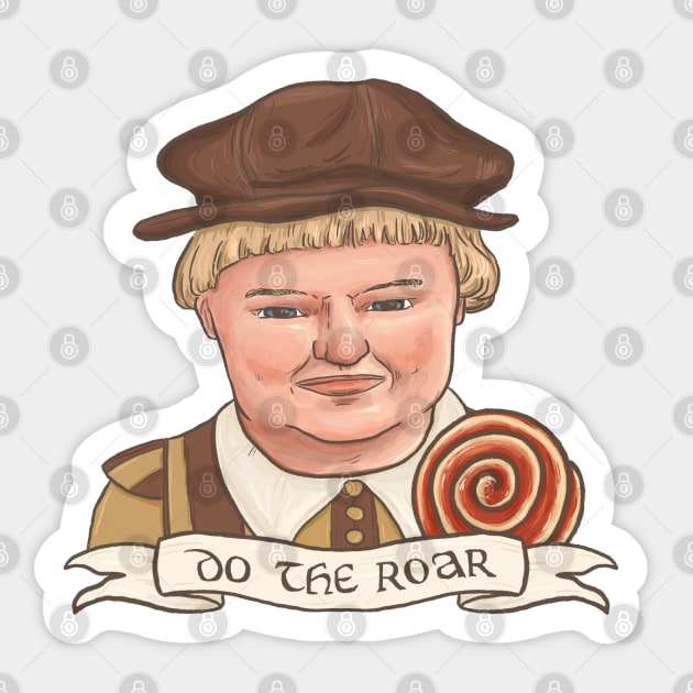 Do The Roar kid from Shrek - Shrek - Sticker | TeePublic