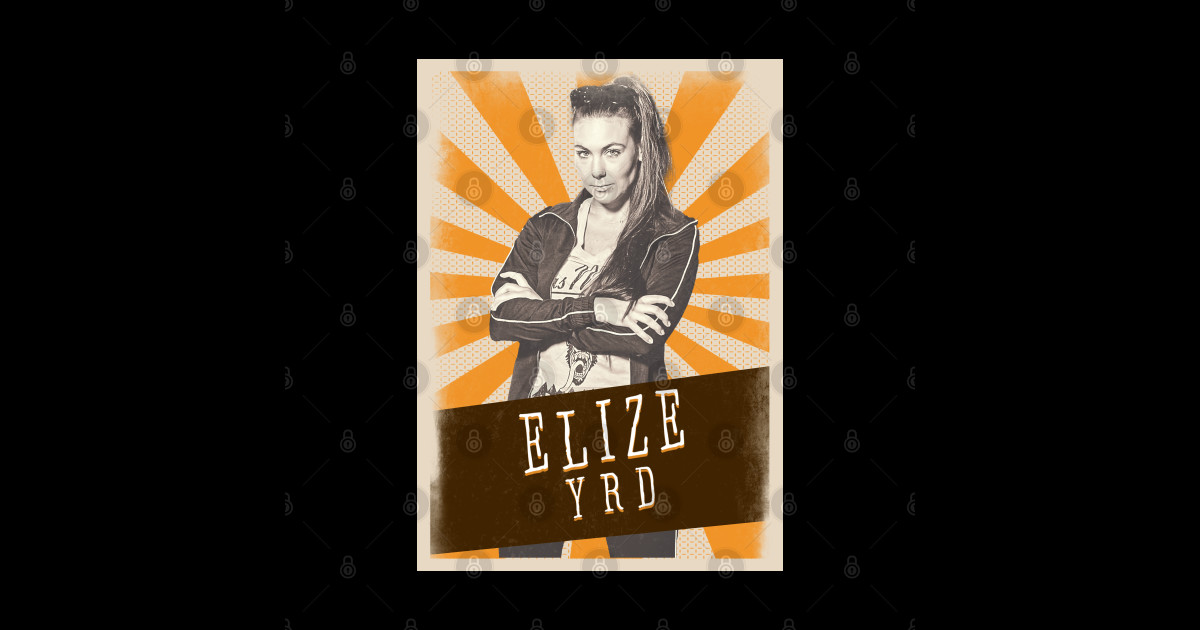 Vintage Aesthetic Elize YRD - Elize Yrd - Sticker | TeePublic