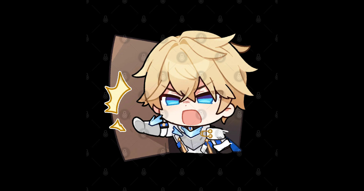 Honkai Star Rail Chibi Gepard 2 - Honkai Star Rail - Sticker | TeePublic