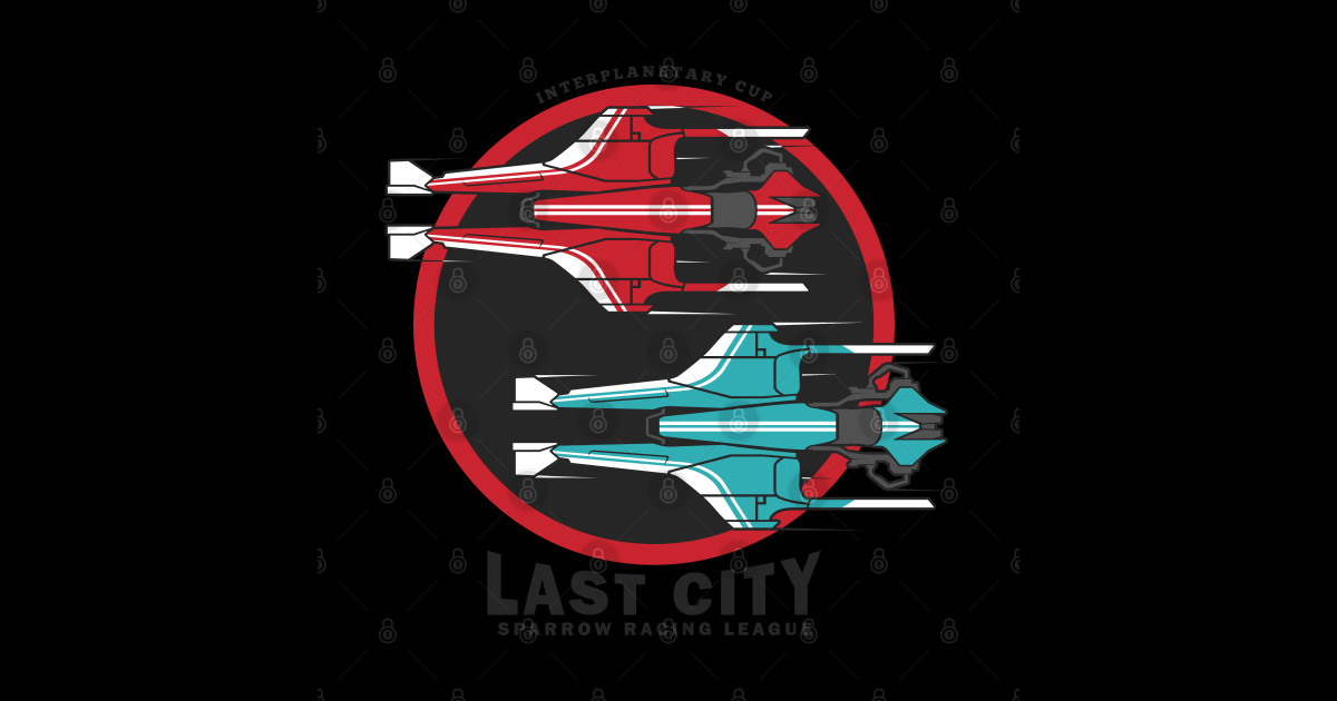 Retro Sparrow Racing League - Destiny - Sticker | TeePublic