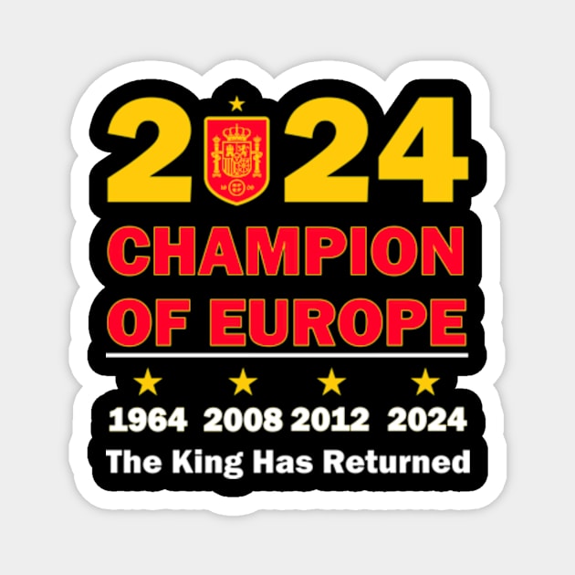 Spain Champions Euro 2024, The King Has Returned - Spain Champions ... Spain Champions Euro 2024, The King Has Returned - Spain Champions ...