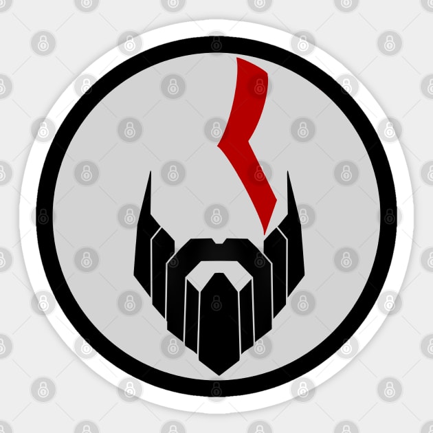 Kratos - god of war - Kratos - Sticker | TeePublic