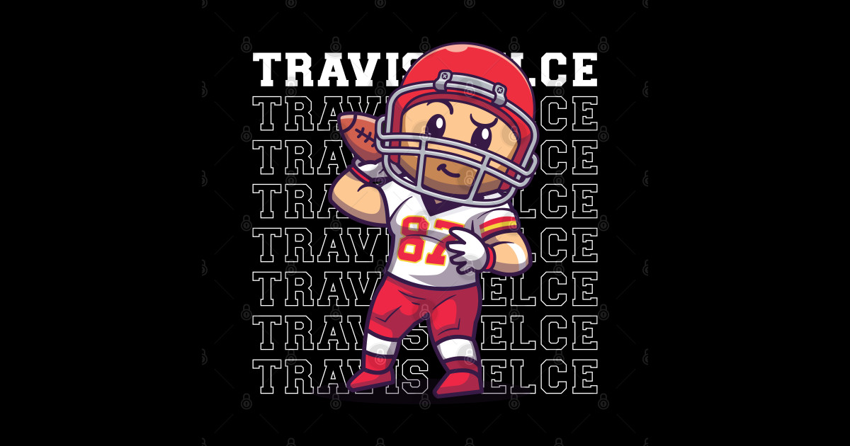 travis kelce - Travis Kelce - Sticker | TeePublic