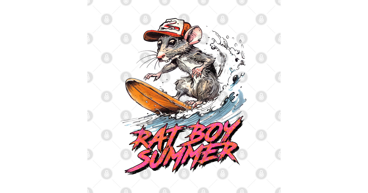 - Rat Boy Summer - Rat - T-Shirt | TeePublic