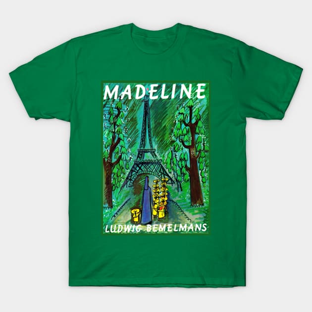 Madeline Vintage Children's Book Cover - Madeline - T-Shirt | TeePublic