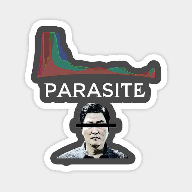 Parasite Color Histogram - Filmmaker Gift - Magnet | TeePublic