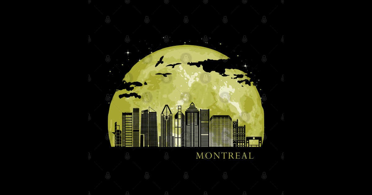 Montreal - Montreal - Sticker | TeePublic