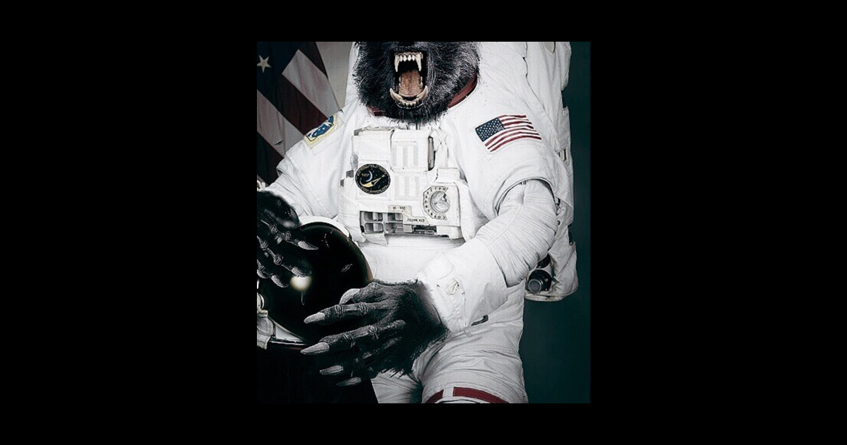 Werewolves In Space - Werewolf - Sticker | TeePublic