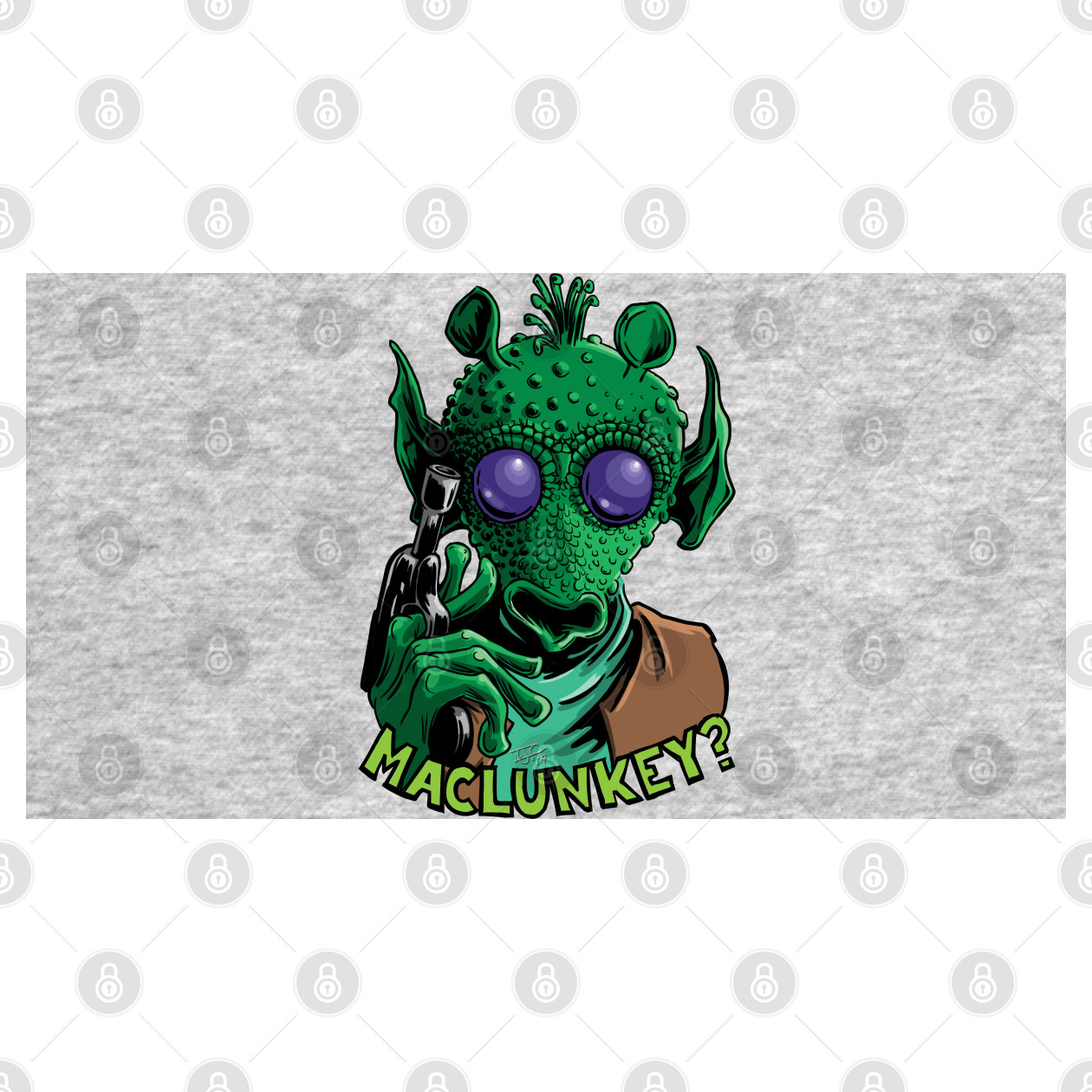 Maclunkey? - Greedo Maclunkey - T-Shirt | TeePublic