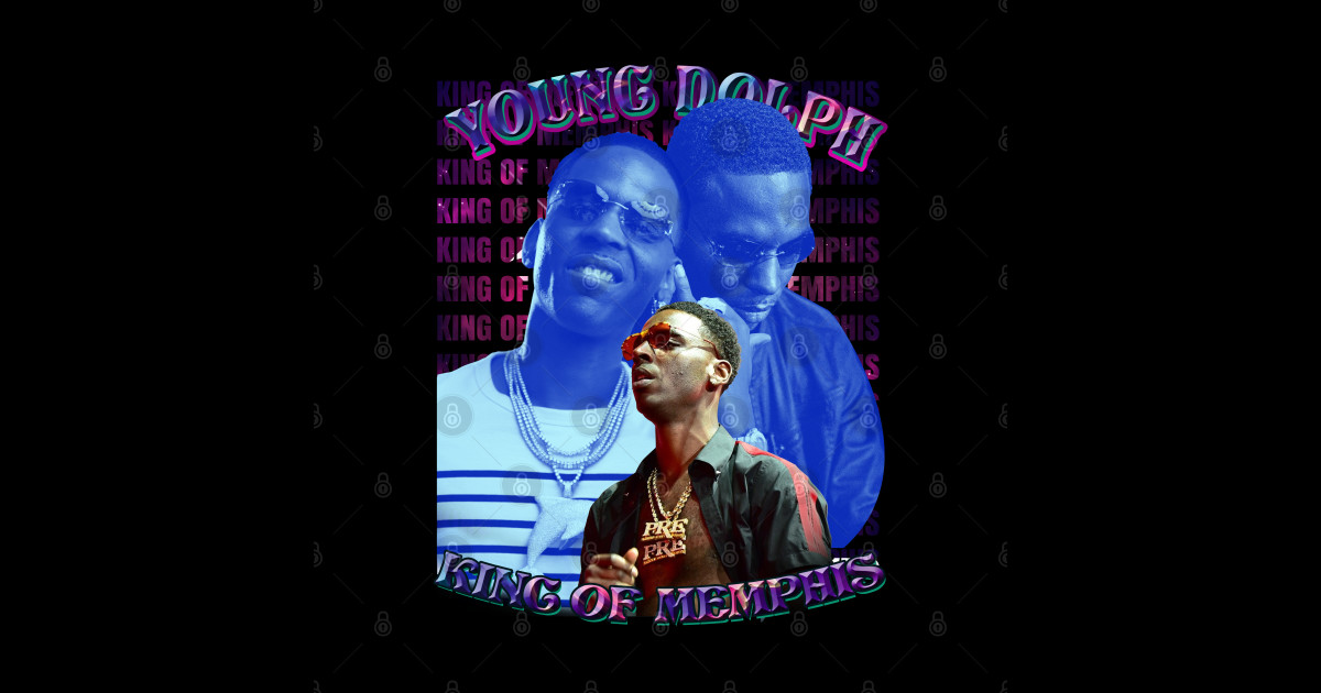 Young Dolph Fanart - Young Dolph - Sticker | TeePublic