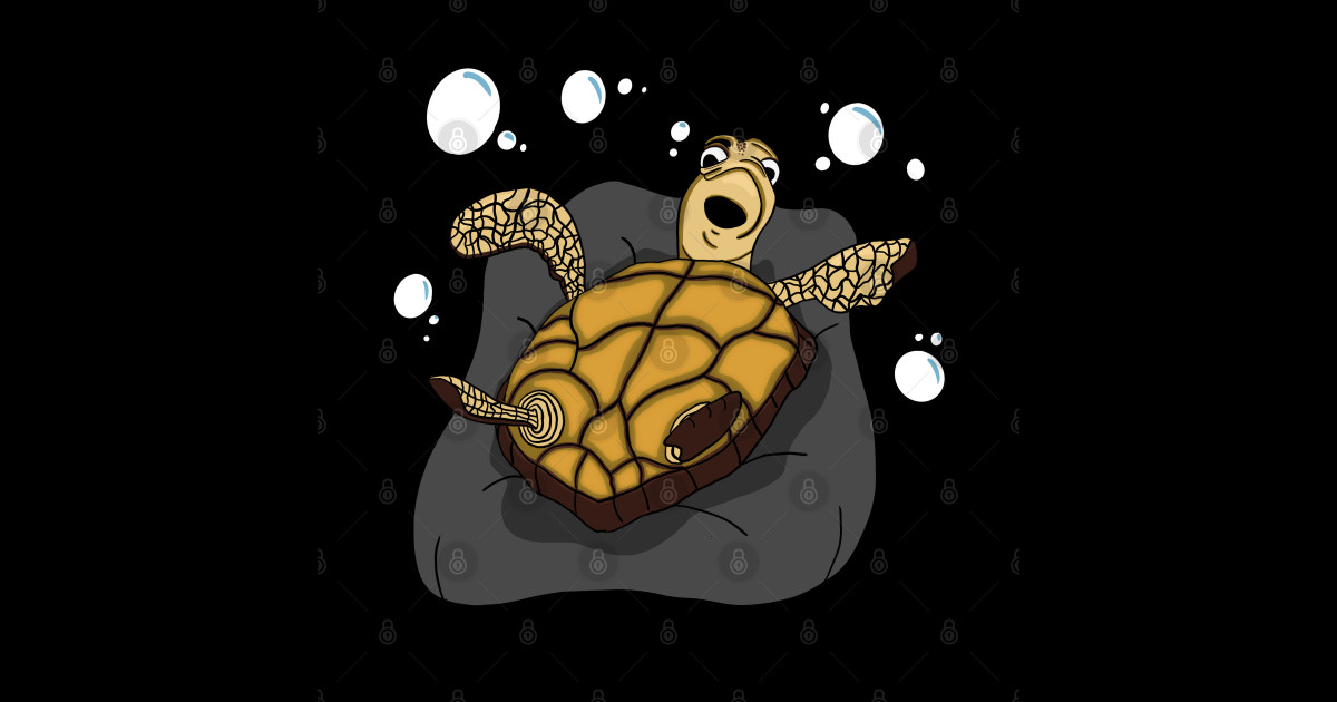 Turtle Crush Finding Nemo Movie - Finding Nemo - Sticker | TeePublic