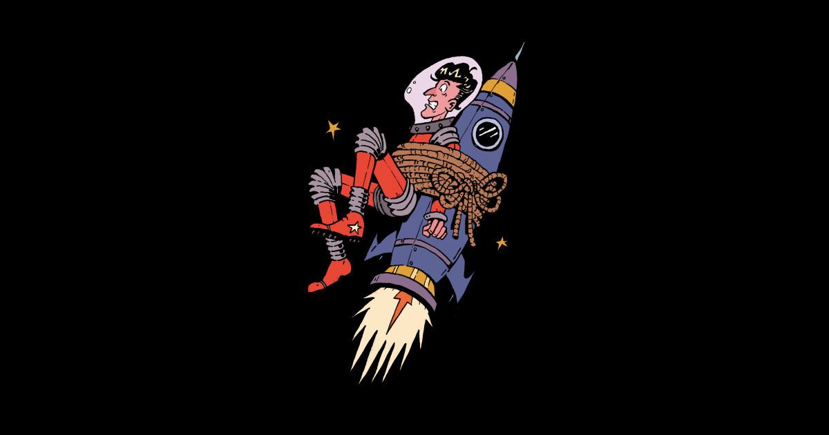 Knot - Rocketman - Sticker | TeePublic