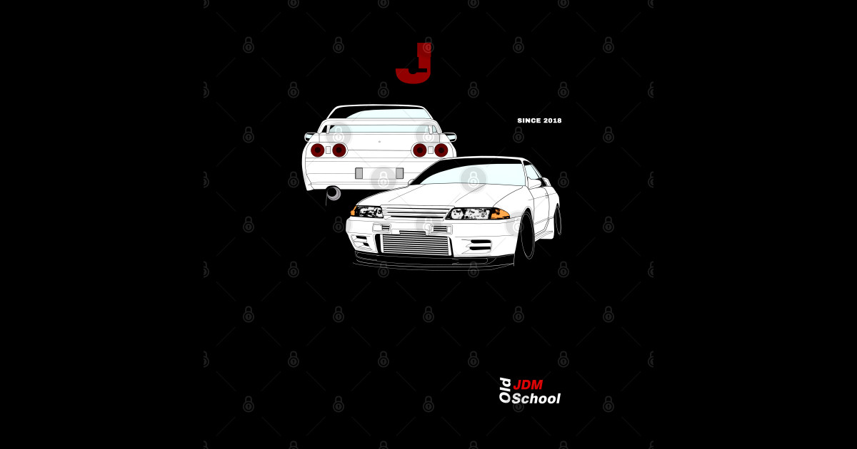 R32 OSJ LifeStyle - Nissan Skyline - Sticker | TeePublic