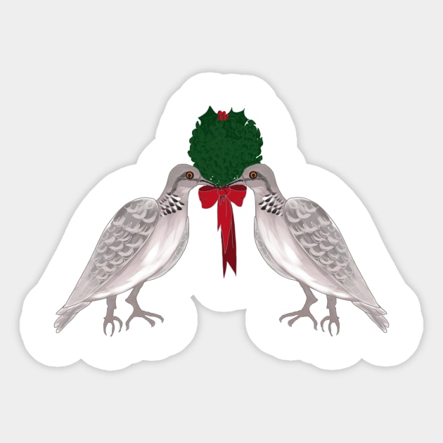 christmas tree turtle doves