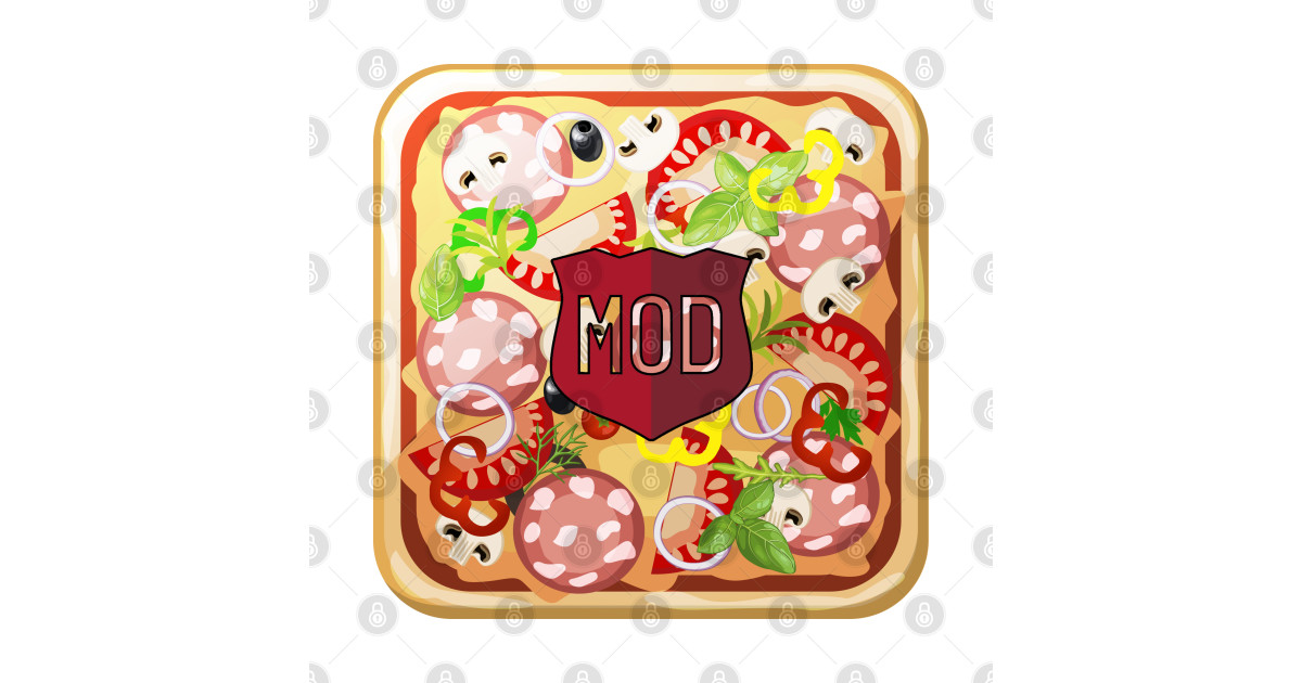 Mod Pizza Logo - Pizza - T-Shirt | TeePublic