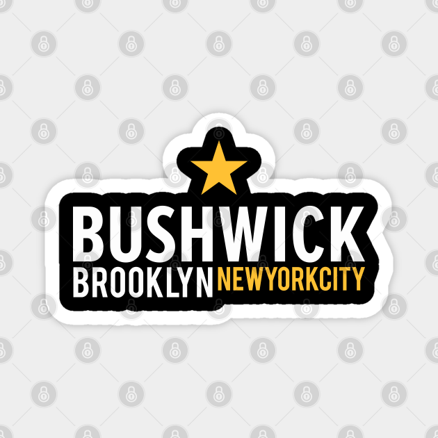 New York Brooklyn - Bushwick Brooklyn Schriftzug - Bushwick Logo ...