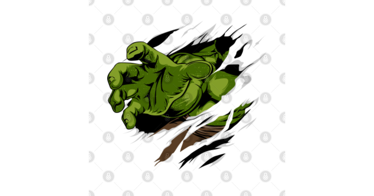 HULK TORN - Hulk - T-Shirt | TeePublic