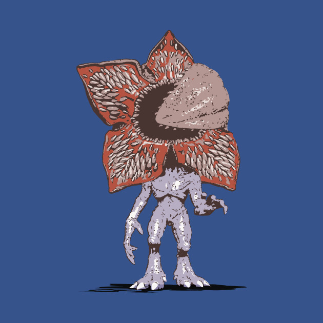 peekabooh! - cute demogorgon - Demogorgon - T-Shirt | TeePublic