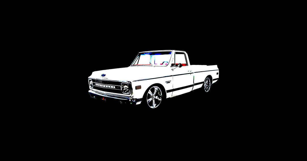 C10 CHEVY PICKUP CHEVROLET C10 - C10 - Sticker | TeePublic