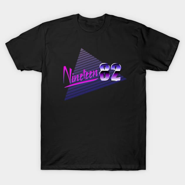 Nineteen82 - 80s - T-Shirt | TeePublic
