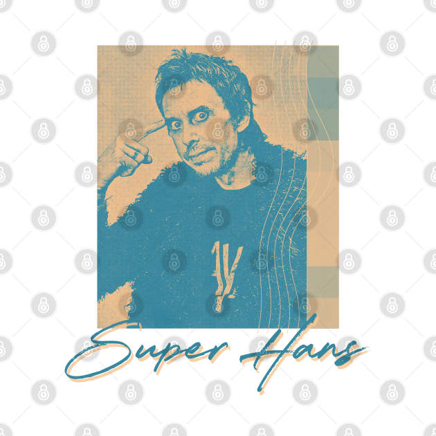 Super Hans //2 Aesthetic FanArt Design - Super Hans - T-Shirt | TeePublic