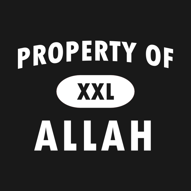 Property of Allah - Allah - T-Shirt | TeePublic