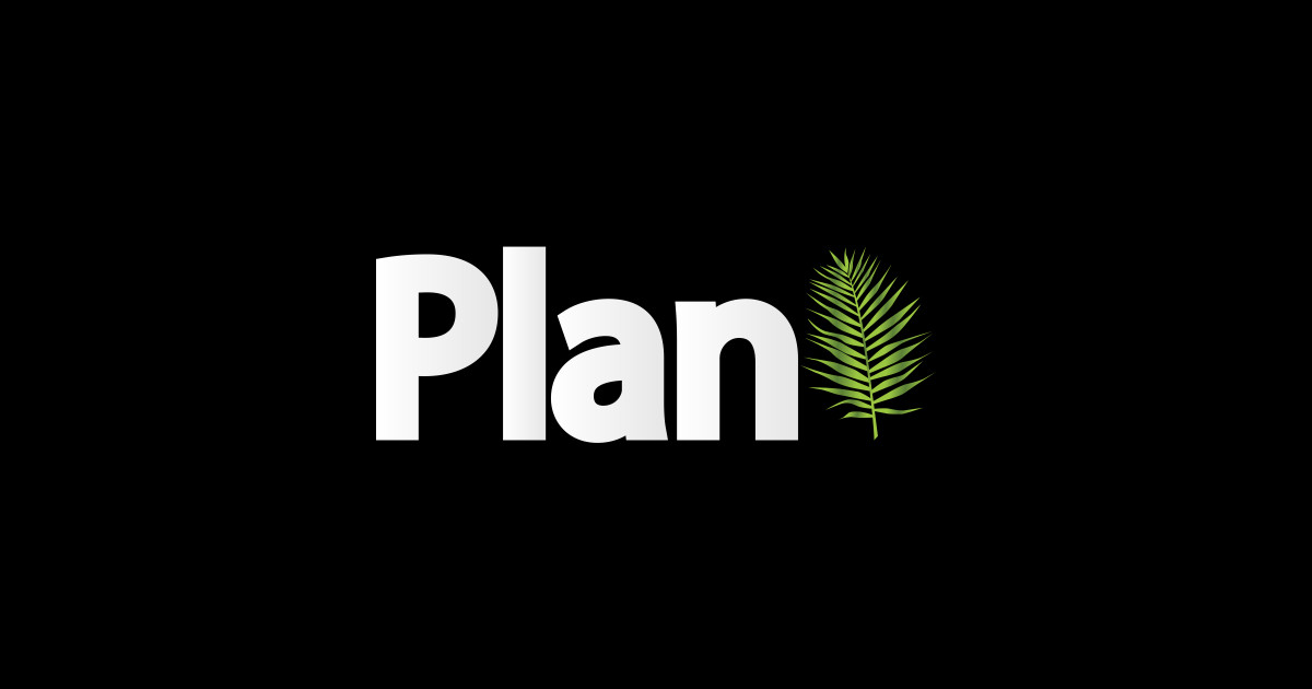 Plant being a plant typography design - Plant Being A Plant Typography ...