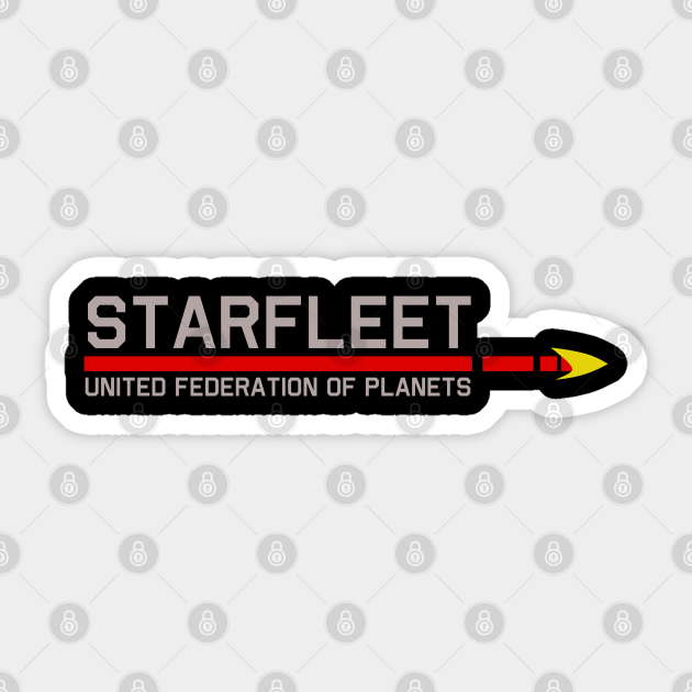 Starfleet - Star Trek - Sticker | TeePublic