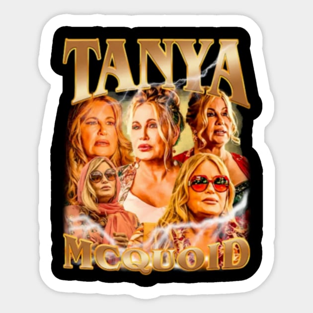 Tanya McQuoid vintage style - Jennifer Coolidge - Sticker | TeePublic