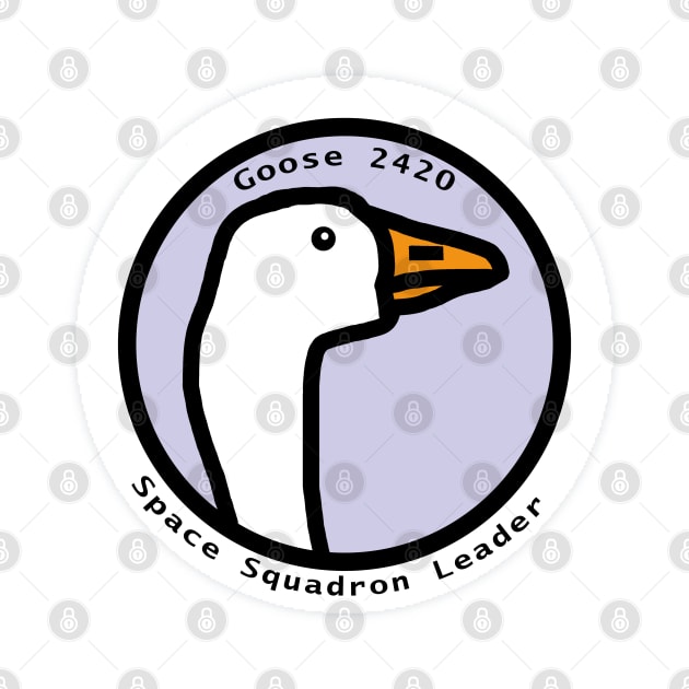 Portrait of Space Squadron Leader Goose - Goose - T-Shirt | TeePublic