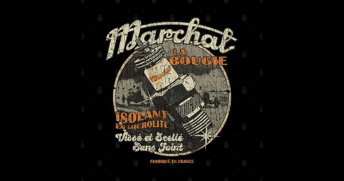 Marchal Spark Plugs 1947 - Motorsports - Sticker | TeePublic