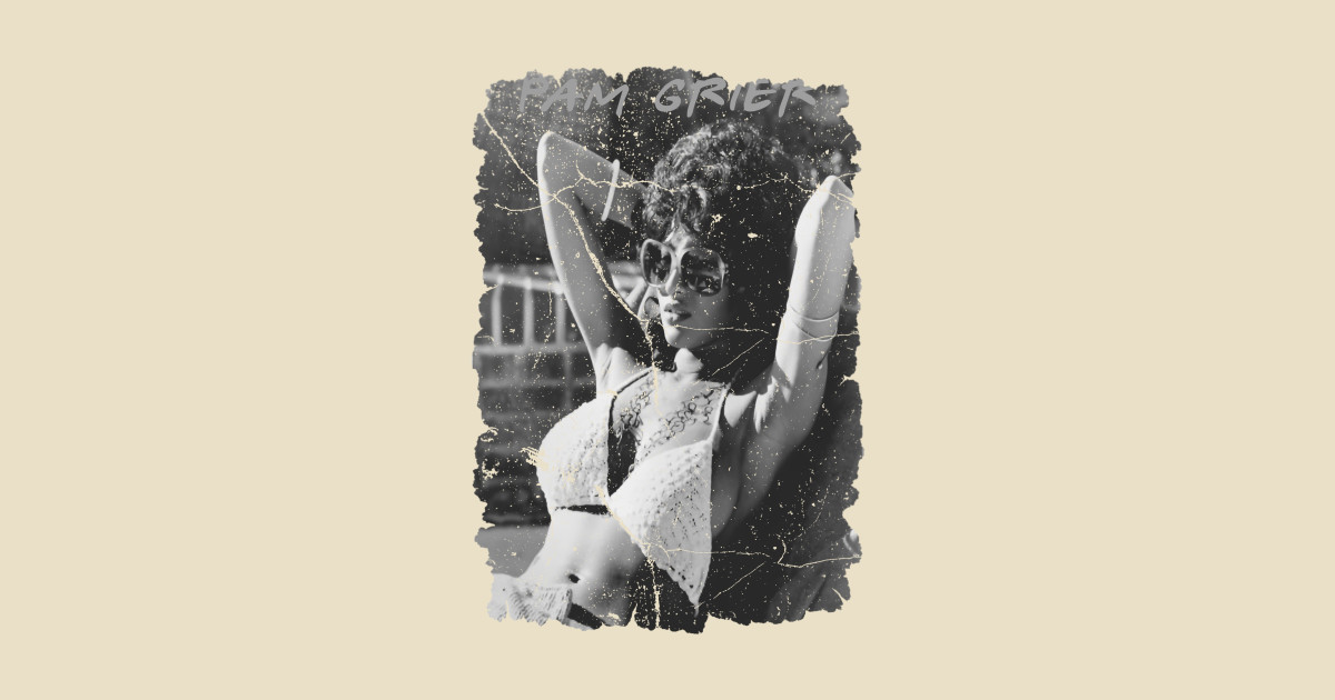 pam grier vintage - Pam Grier - T-Shirt | TeePublic