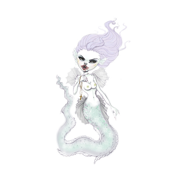 Vampire Mermaid - Vampire Mermaid - Mug | TeePublic
